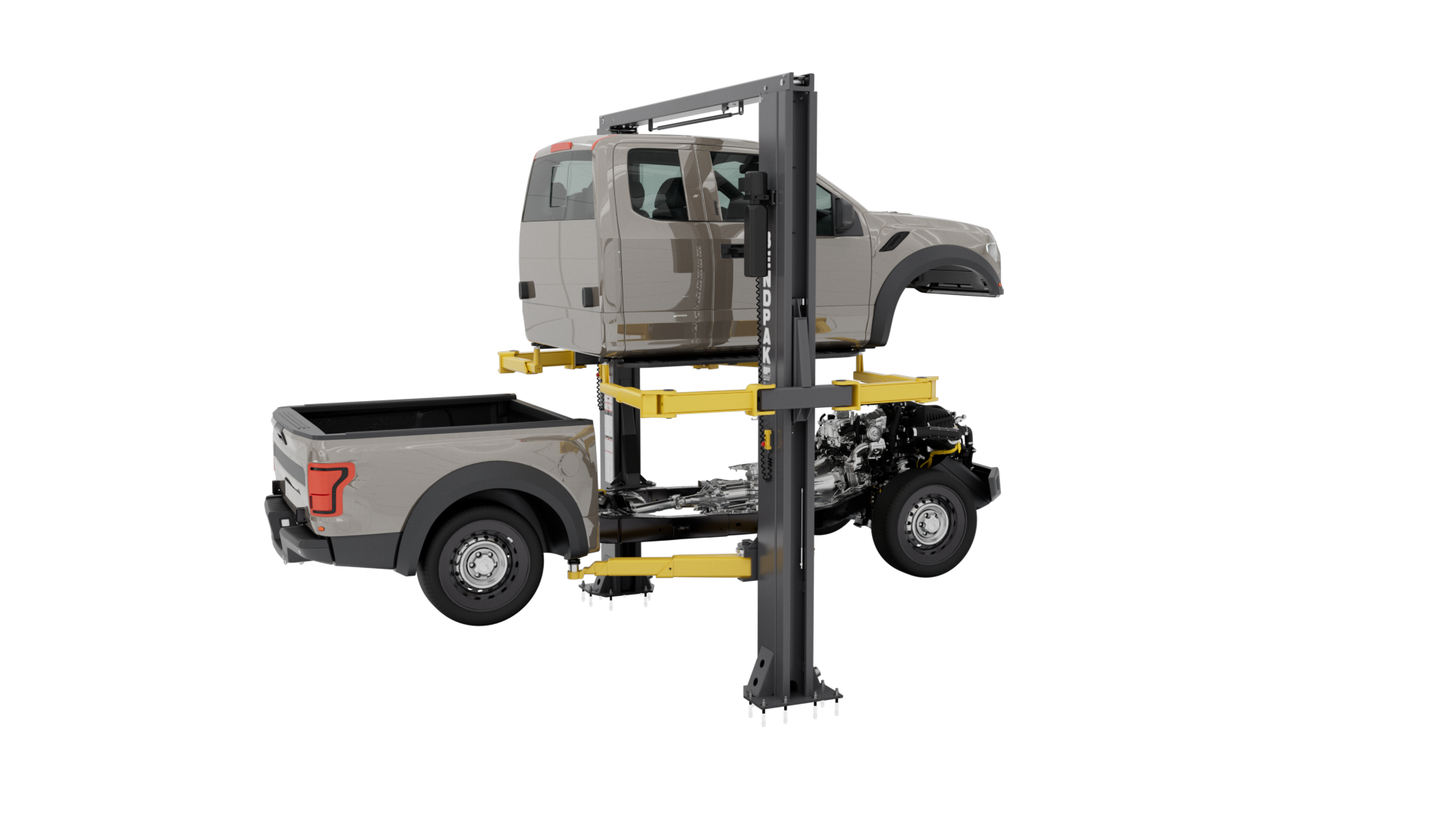 Introducing the BendPak Octa-Flex Series of Two-Post Lifts