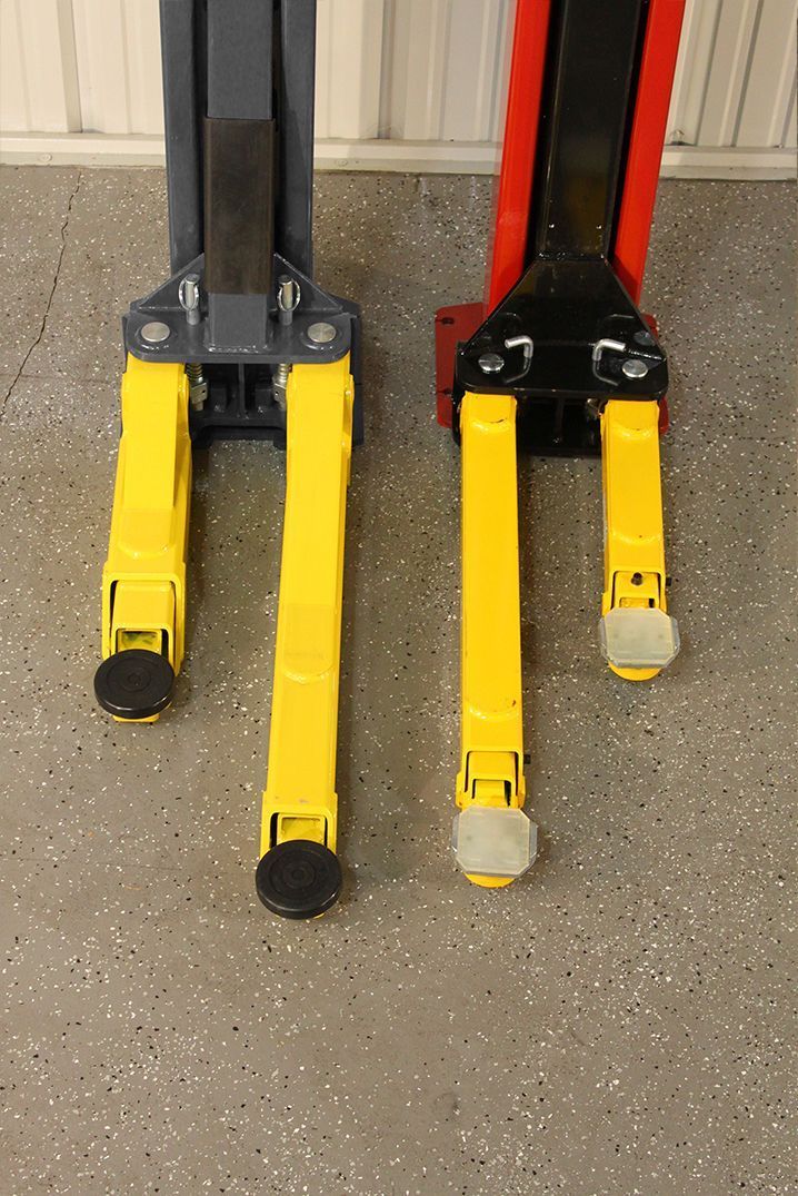 BendPak XPR-10 vs Challenger Lifts E-10 Two-Post Lift