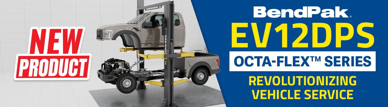 Revolutionizing Car Lifts BendPak Octa-Flex Two post lift Unveiled at ...
