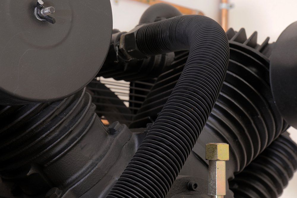 Extra-Quiet Low-RPM Air Compressor Pump