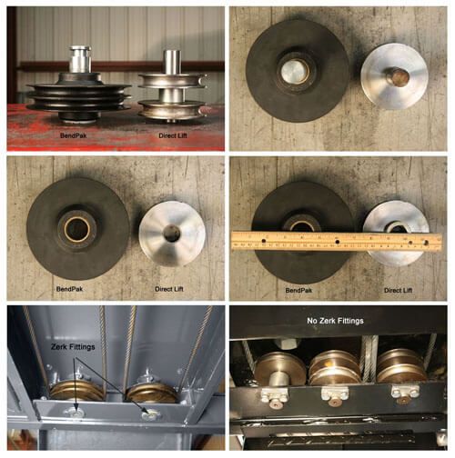 BendPak HD-9 vs. Direct Lift ProPark 8 Four-Post Lifts